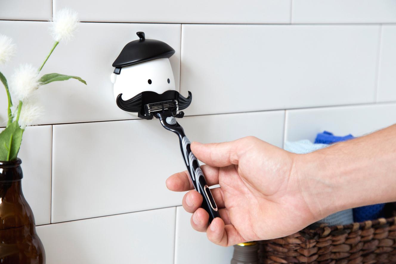 Mr. Razor - Stylischer Halter für Rasierer und Hingucker im Bad