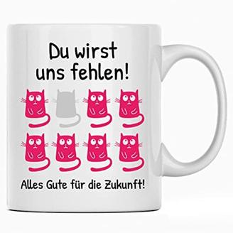 Personalisierter Schlüsselanhänger & Dankeskarte - Abschiedsgeschenk ...