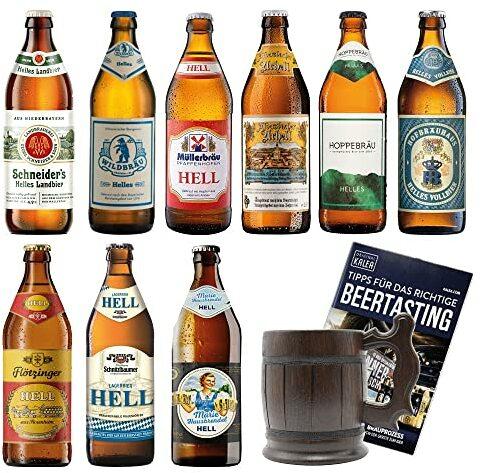 KALEA Bier-Box: 3D-geprägte Metallbox mit Bierspezialitäten - Ideales ...