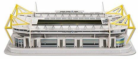 BVB Borussia Dortmund 3D-Stadion-Puzzle in Farbenpracht